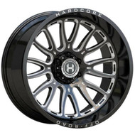 Hardcore Offroad® Hc101 Wheels Rims | Black Milled Chrome | Free Shipping!